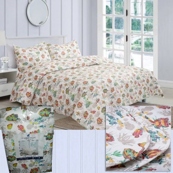 Caribbean Joe | Bedding | Caribbean Joe Beach Inspired Under The Sea ...